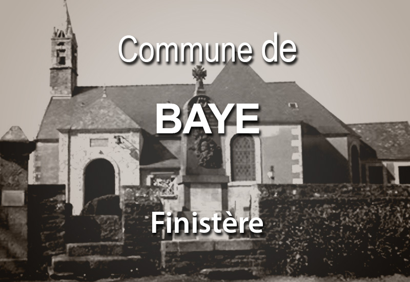 Baye, une commune du Finistère - Bretagne découverte